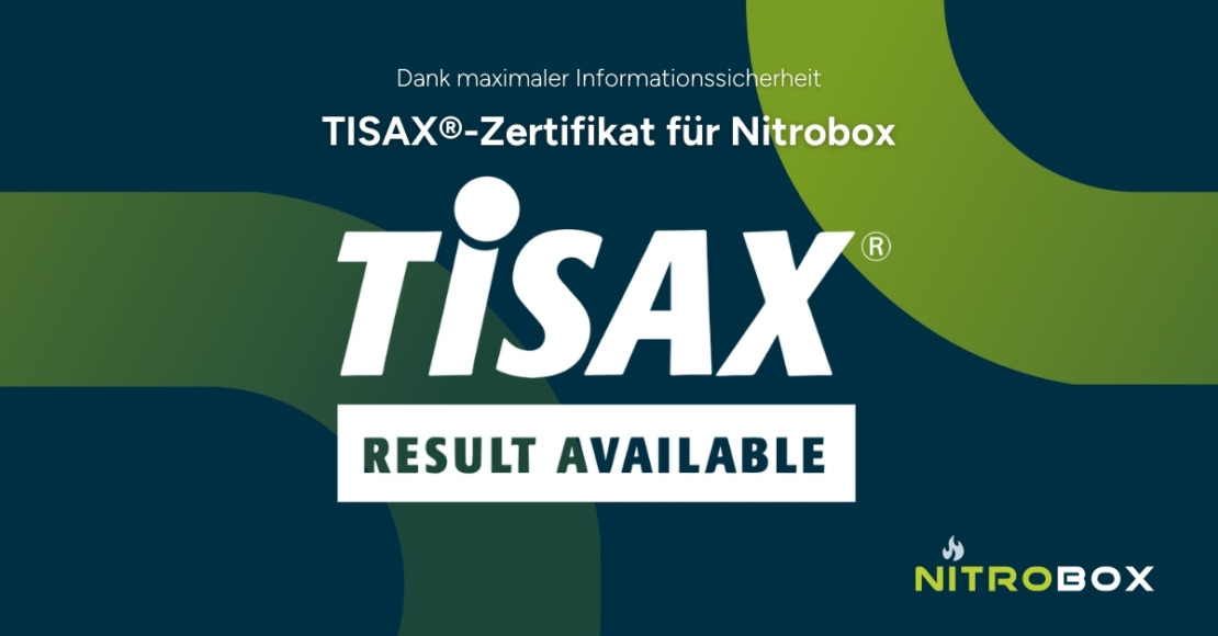 Maximale Sicherheit: Nitrobox erhält TISAX®-Zertifizierung
